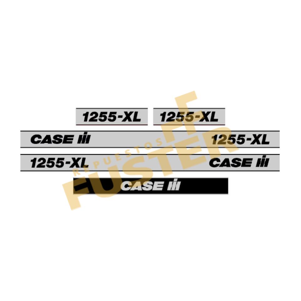 Decal set Case-IH 1255XL | Repuestos Fuster