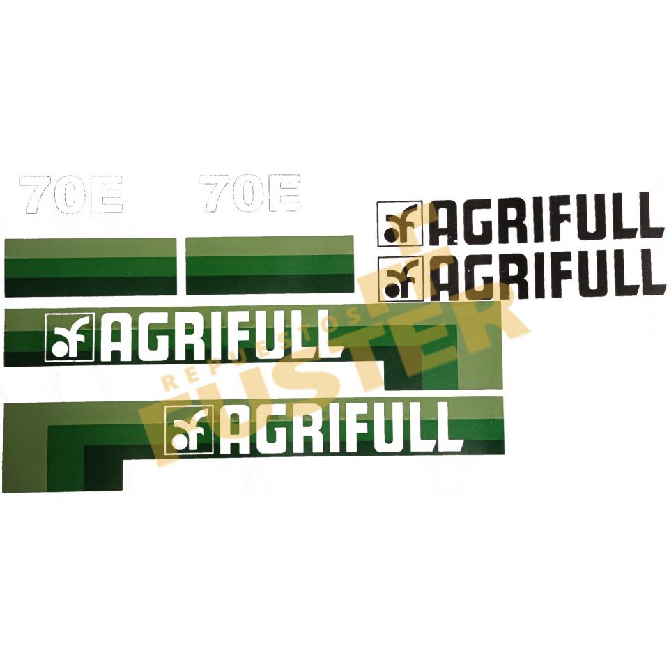 Decal set Agrifull 70E | Repuestos Fuster