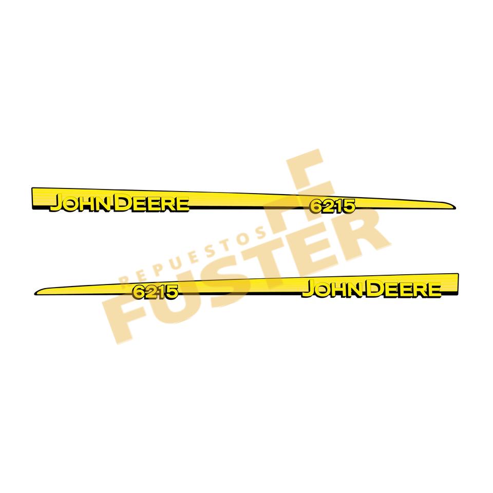 Decal set John Deere 6215 | Repuestos Fuster