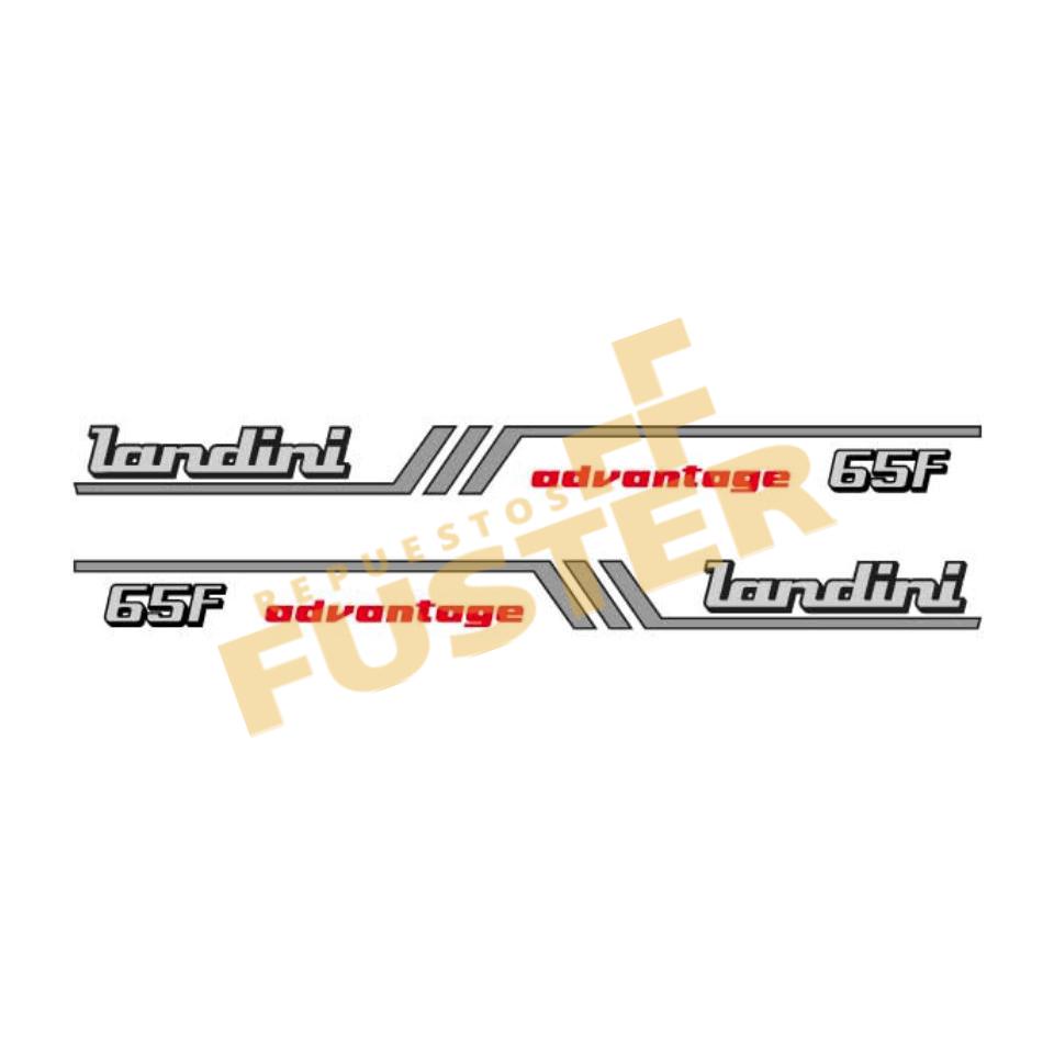Decal set Landini Advantage 65F | Repuestos Fuster