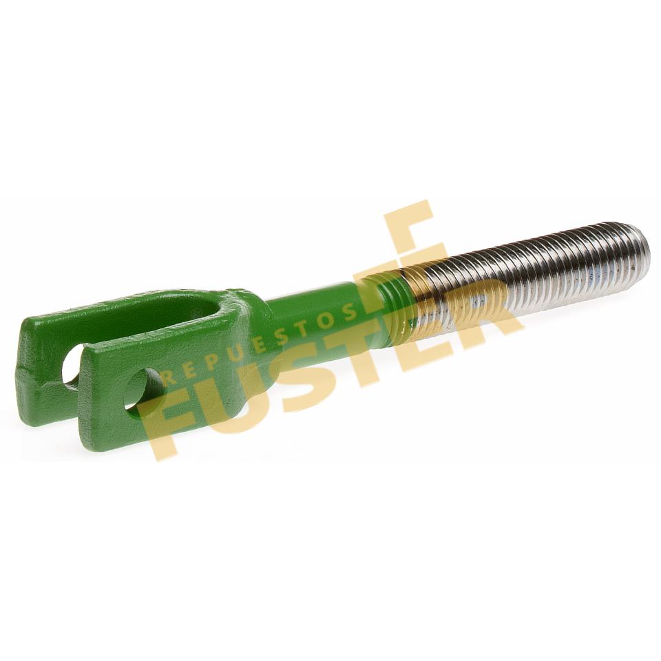 Horquilla roscada DE16390 para tensor lateral tractor John Deere ...