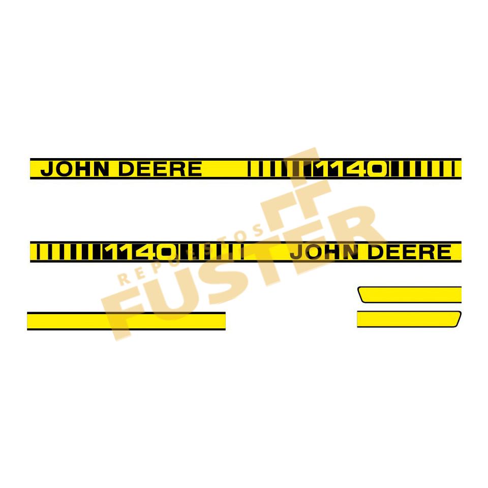 Juego de pegatinas | Repuestos Fuster